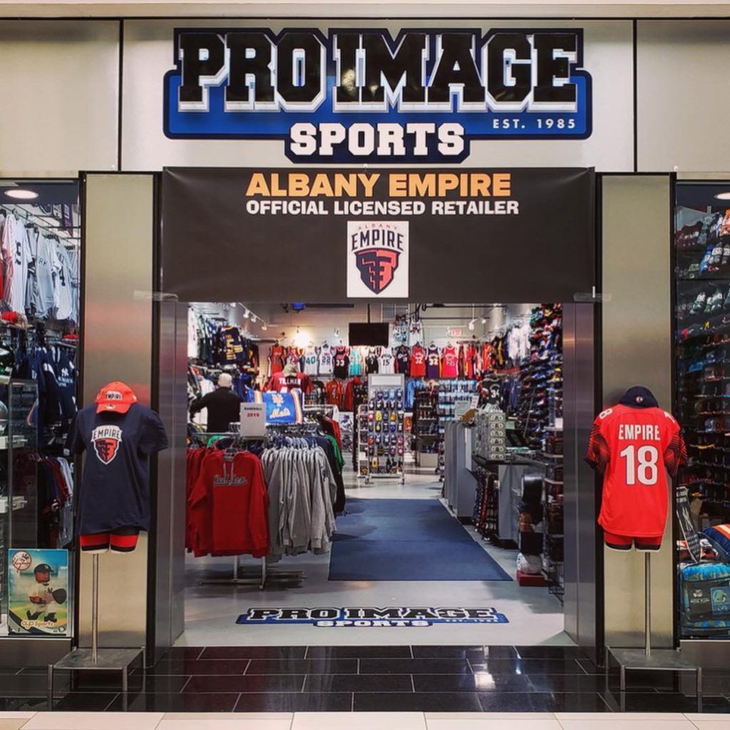 Pro Image Sports in Albany Drive Sales with Local Arena Football Team ...